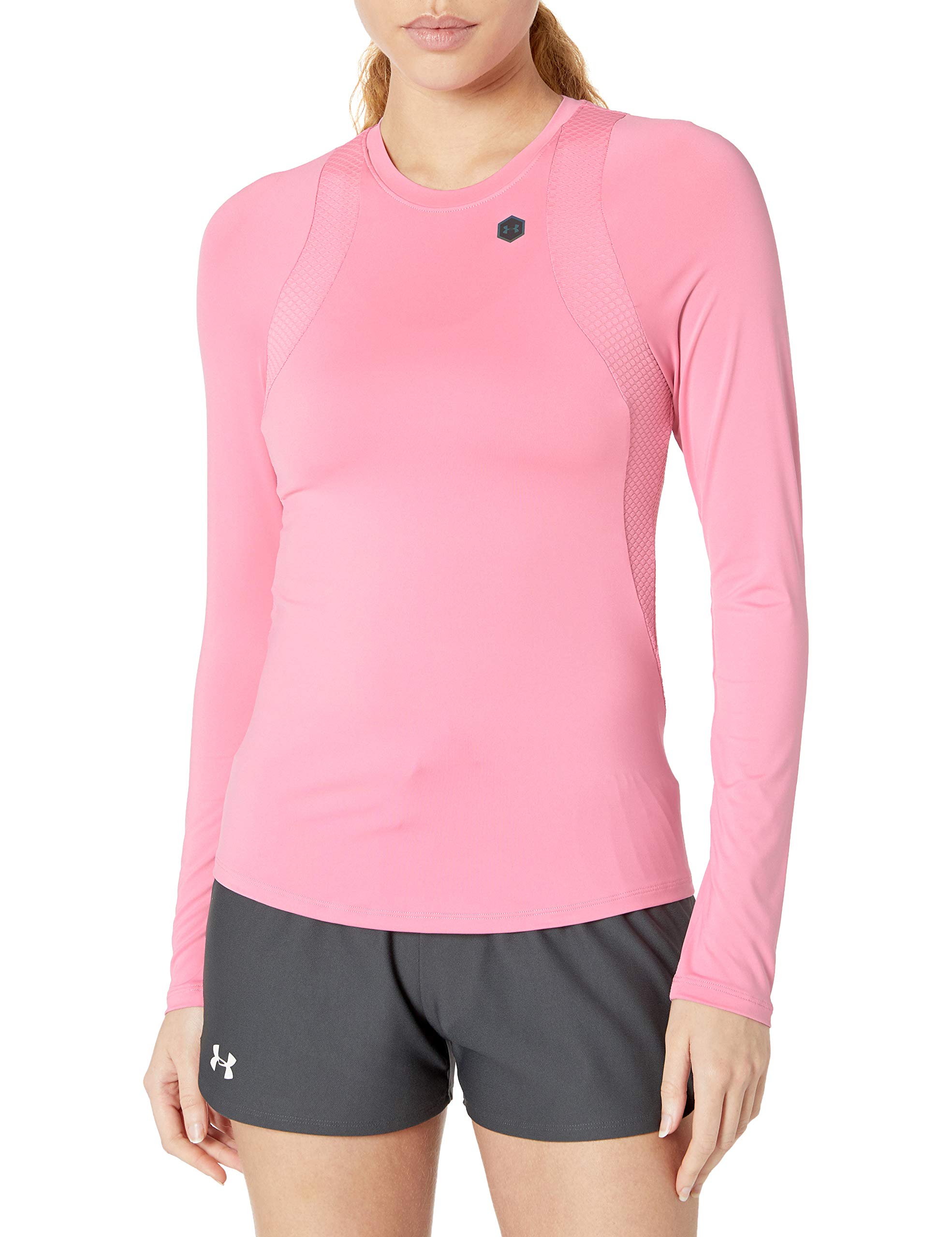Under Armour Women's UA Rush™ Long Sleeve LG Pink