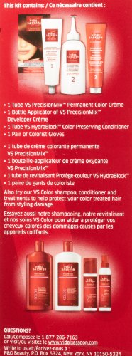 Vidal Sassoon Pro Series Hair Color, 4RC Dark Copper Red, 1 Kit
