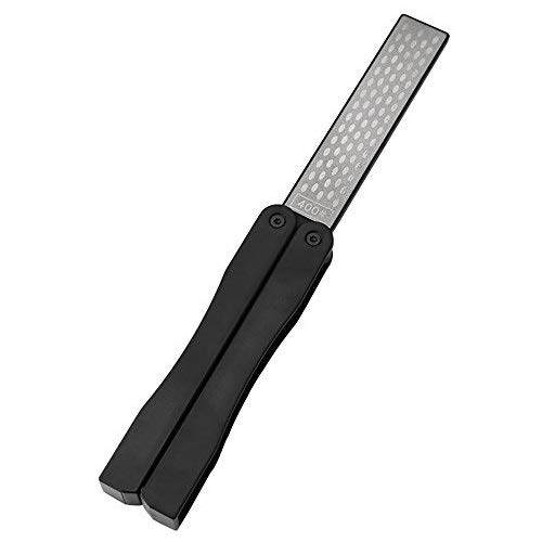 XH Outdoor Camping Knife Sharpener Double Sided Folded Pocket Sharpener Diamond Knife Sharpening Stone