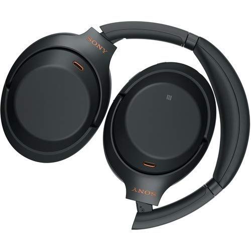 Sony WH-1000XM3B Wireless Bluetooth Noise-Canceling Over-Ear Headphones (Black) Essential Commuter Bundle Kit with Deluxe Backpack + Stylus + More