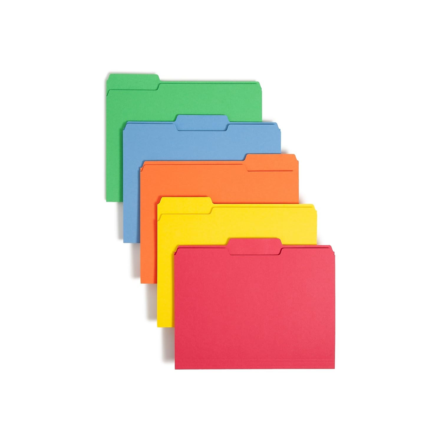 Smead 15401 SuperTab Heavyweight Folder Manila 1/3 Cut Legal 50/BX