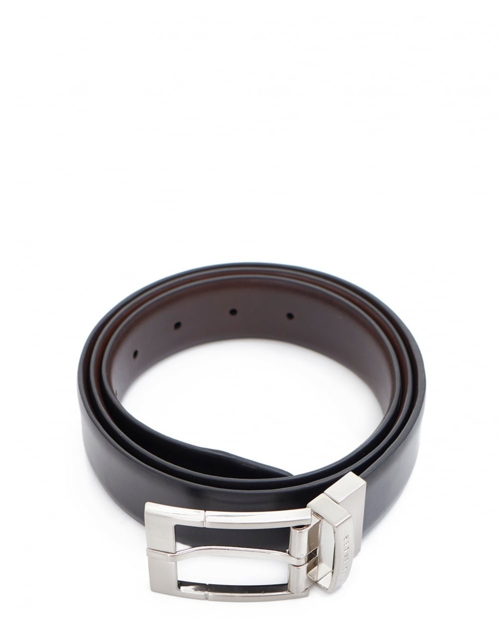 Ted Baker Men's Connary Reversible Belt, Black/Brown, 32