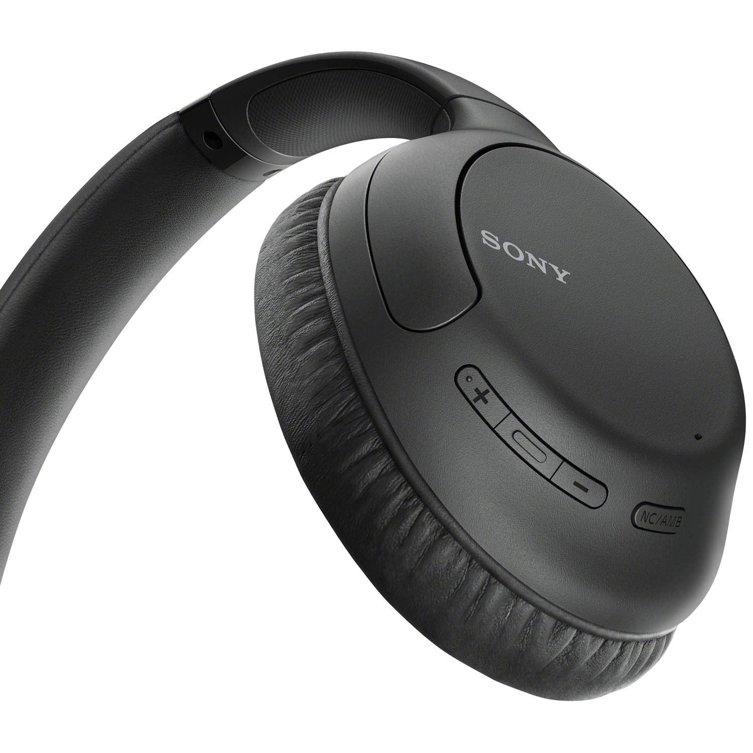 Sony WH-CH710N Wireless Noise-Canceling Headphones Bundle with Deco Gear Headphone Case and Stand for The WHCH710N Model Headphones (Black)
