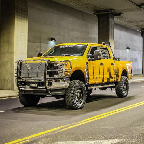 Westin 57-3900 Polished SS HDX Grille Guard fits 2017-2022 F-250 F-350 Super Duty
