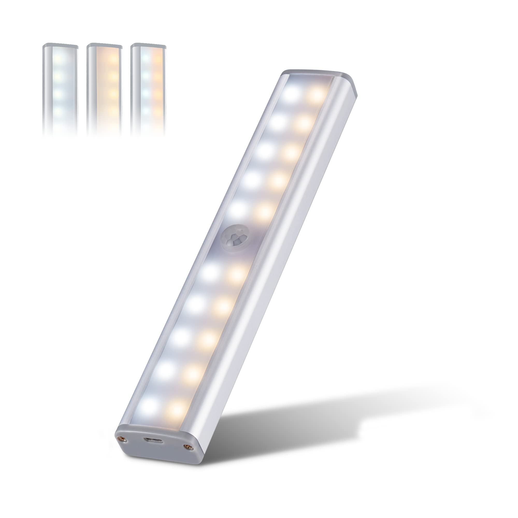 Under Cabinet Lighting, Led Closet Light Motion Activated, Homelife Motion Sensor LED Lights, Stick-on Anywhere Battery Operated 20 LED Motion Sensor Night Light for Closet Hallway Stairway(1 Pack)