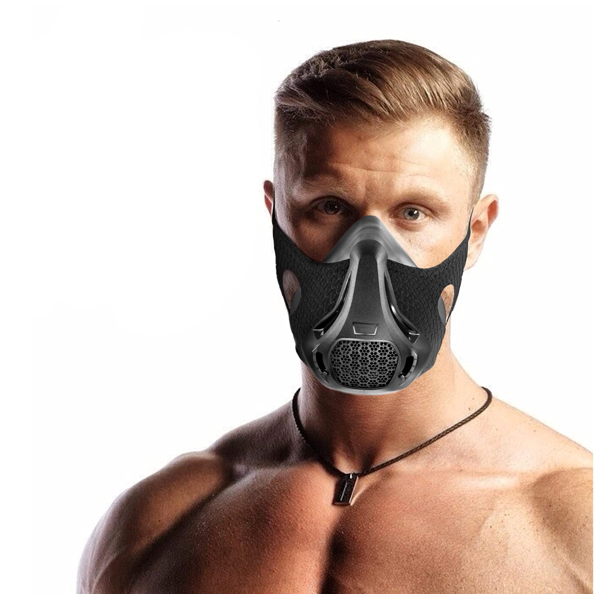 Workout Mask for Training β Running Mask for Respiratory Strength Boosting β 24 Breathing Resistance Levels High Altitude Exercise Masks for Men and Women