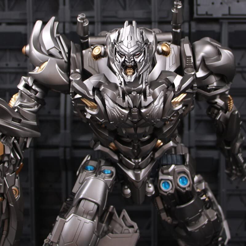 Transformer Toy Deformation Robot Oversize Black Mamba LS-06 Tank Mega Commander KO Action Figure 13 Inch