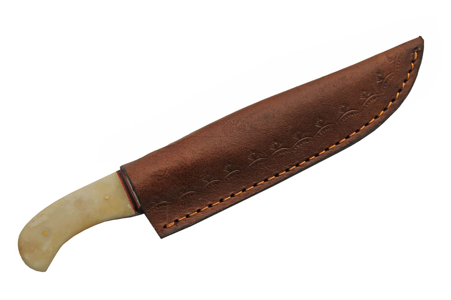 Venison Stainless Steel Blade Bone/Stag Handle 8.75 inch Hunting Knife