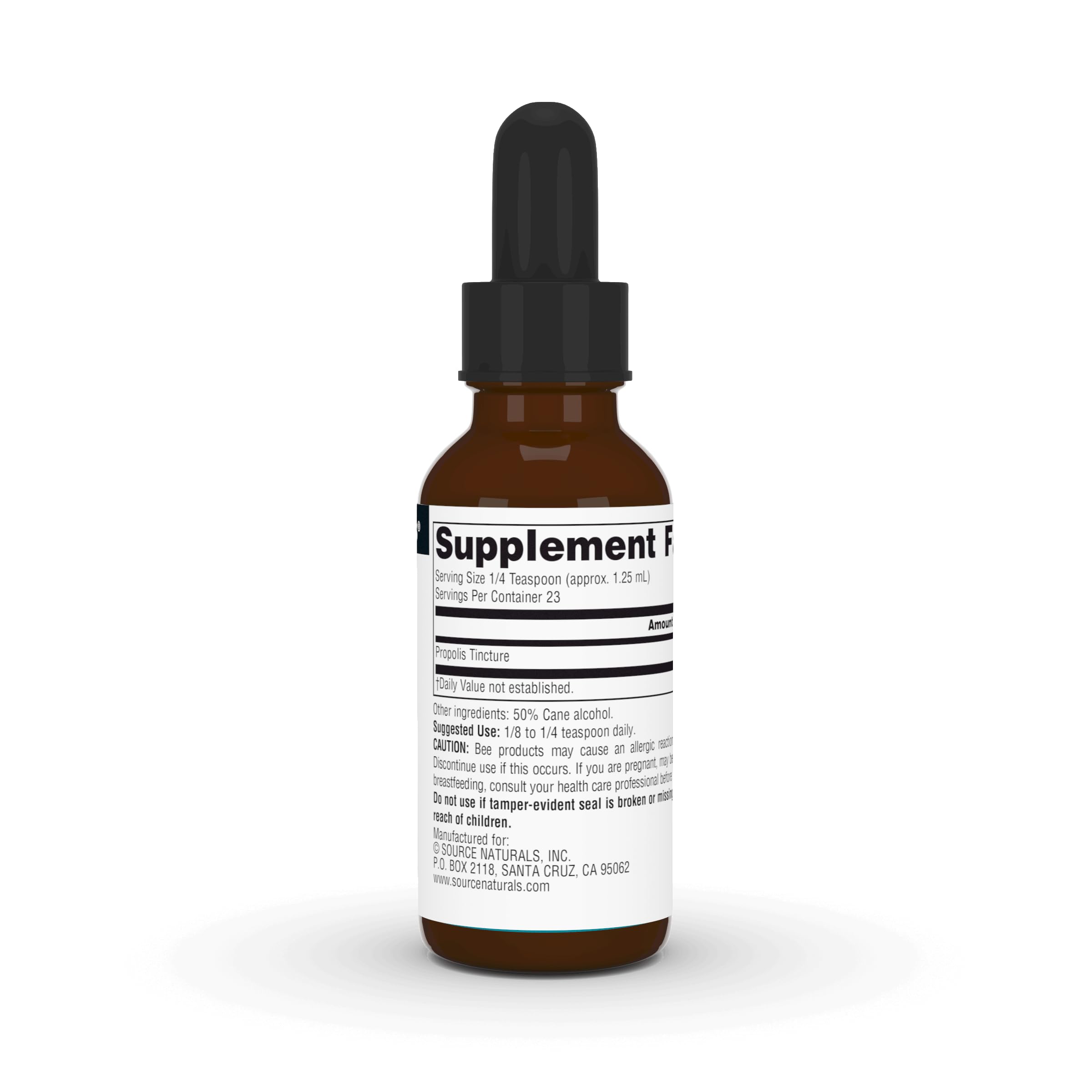 Source Naturals Propolis Liquid Extract - Dietary Supplement Produced By Honey Bees - 1 Fluid oz