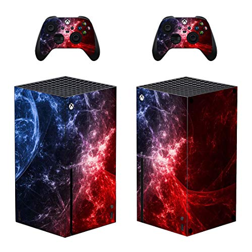 X-box-Series-X Console and 2 Controllers Skin Set - Paysage Color โ X-box-Series-X Vinyl (only fit X-box-Series-X )