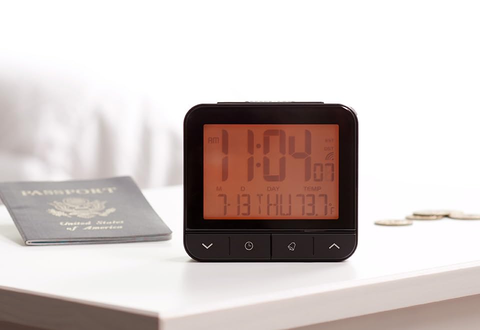 Sharper Image Travel Alarm Clock