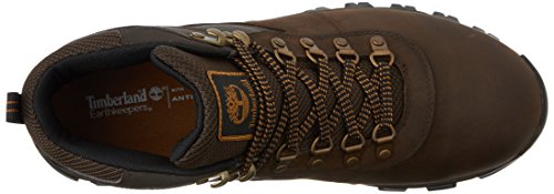 Timberland Men's Anti-Fatigue Hiking Waterproof Leather Mt. Maddsen Boot, Brown, 9.5 Wide