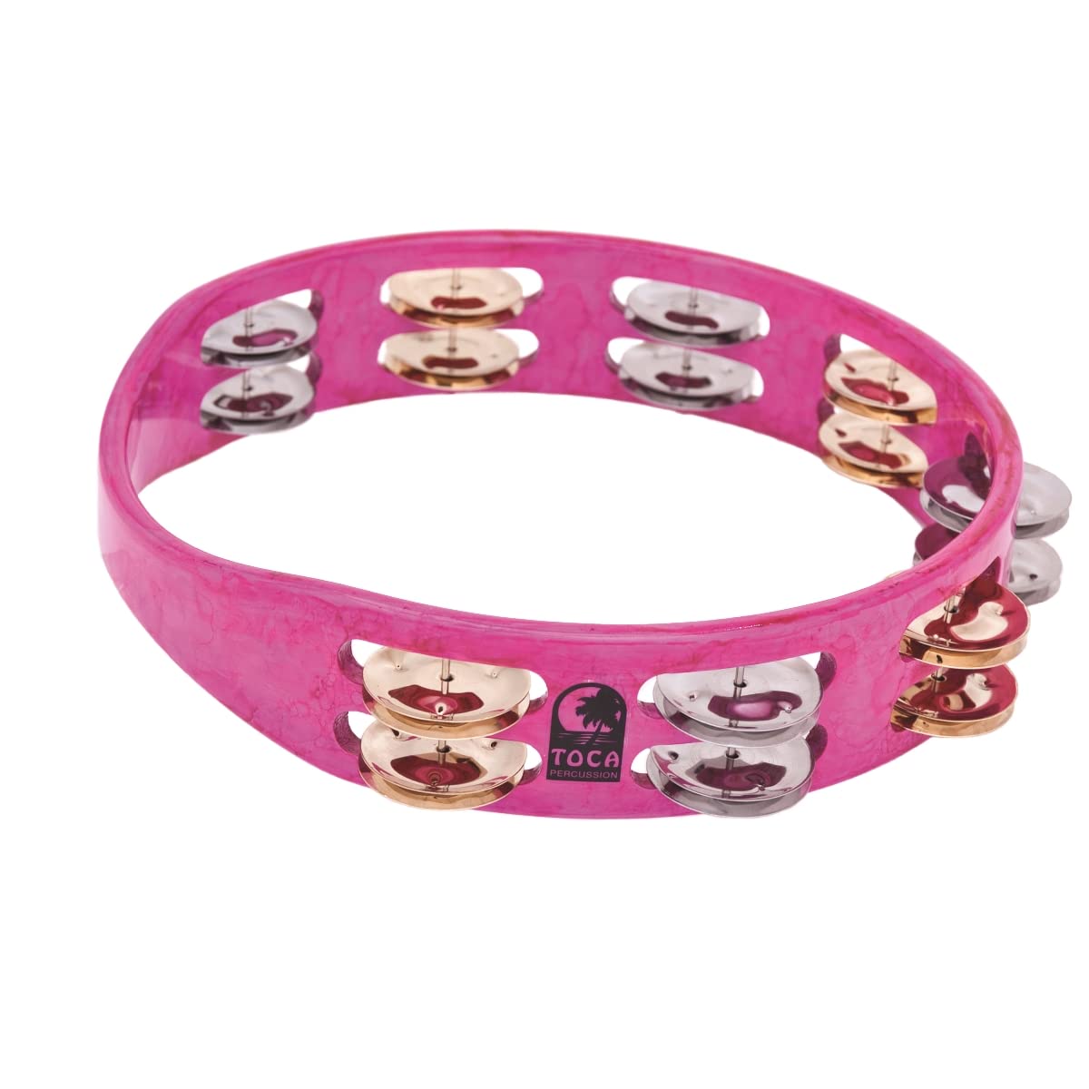 Toca TCT10-PK ColorSound Tambourine - Pink