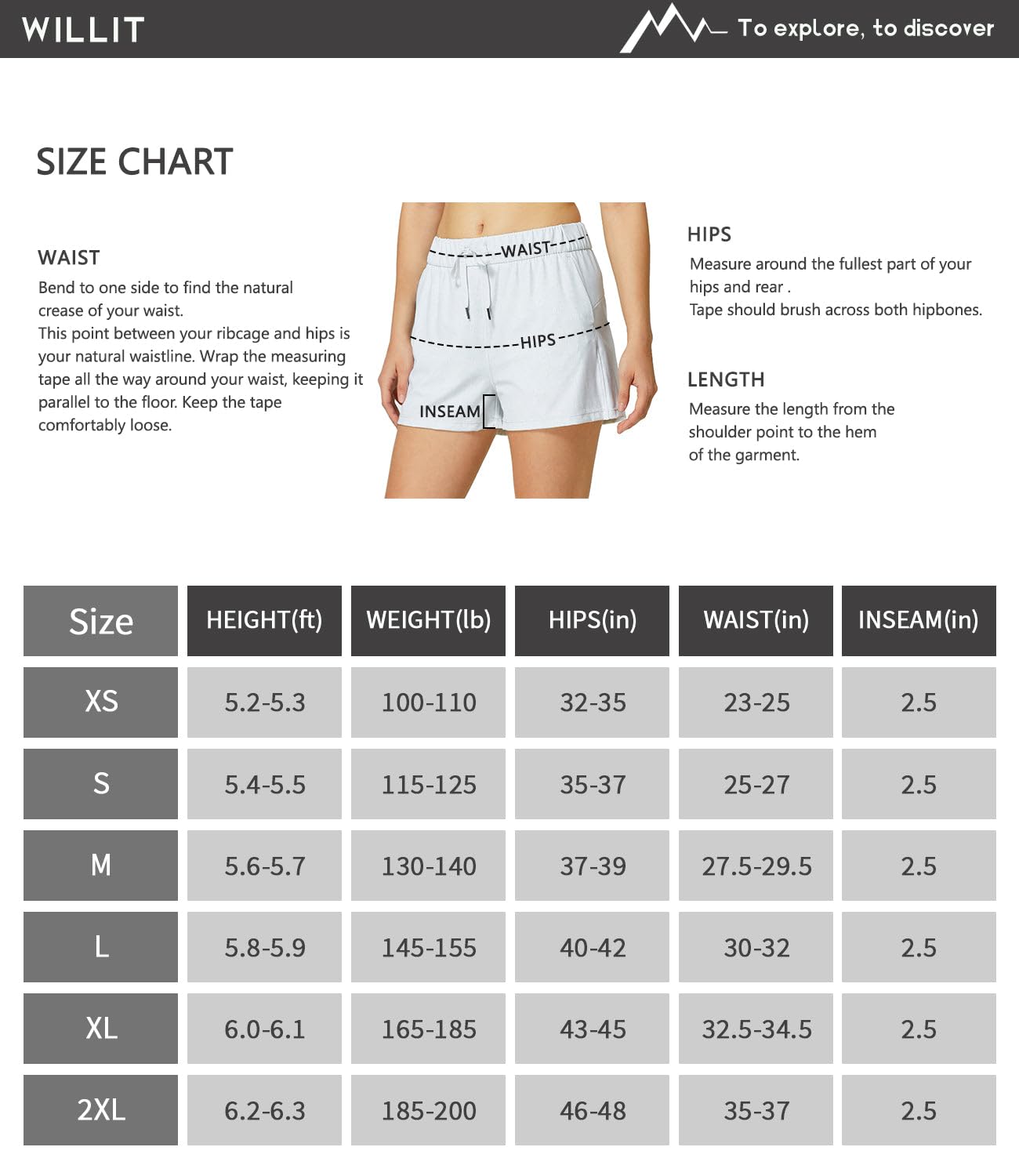 Willit Women's Shorts Hiking Athletic Shorts Yoga Lounge Active Workout Running Shorts Comfy Casual with Pockets Black M