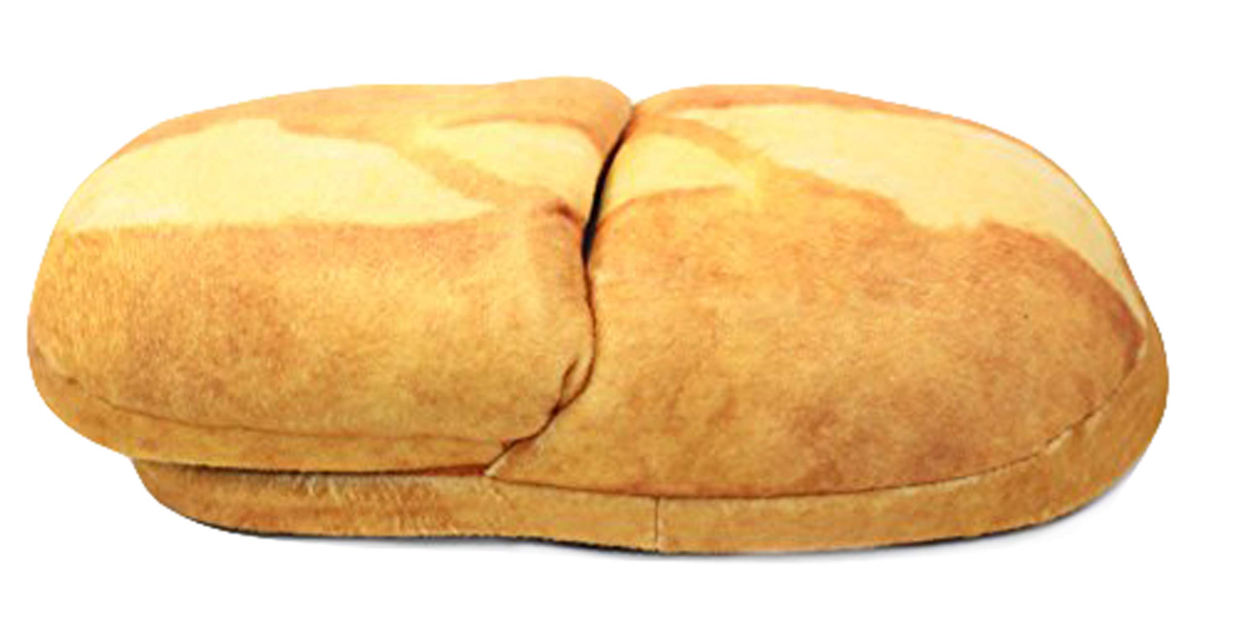 WPYST Slippers Realistic Look Bread Bun Plush Cotton Comfortable Indoor Shoes Men: 8 ~ 8.5 Women: 9 ~9.5 (B11984)