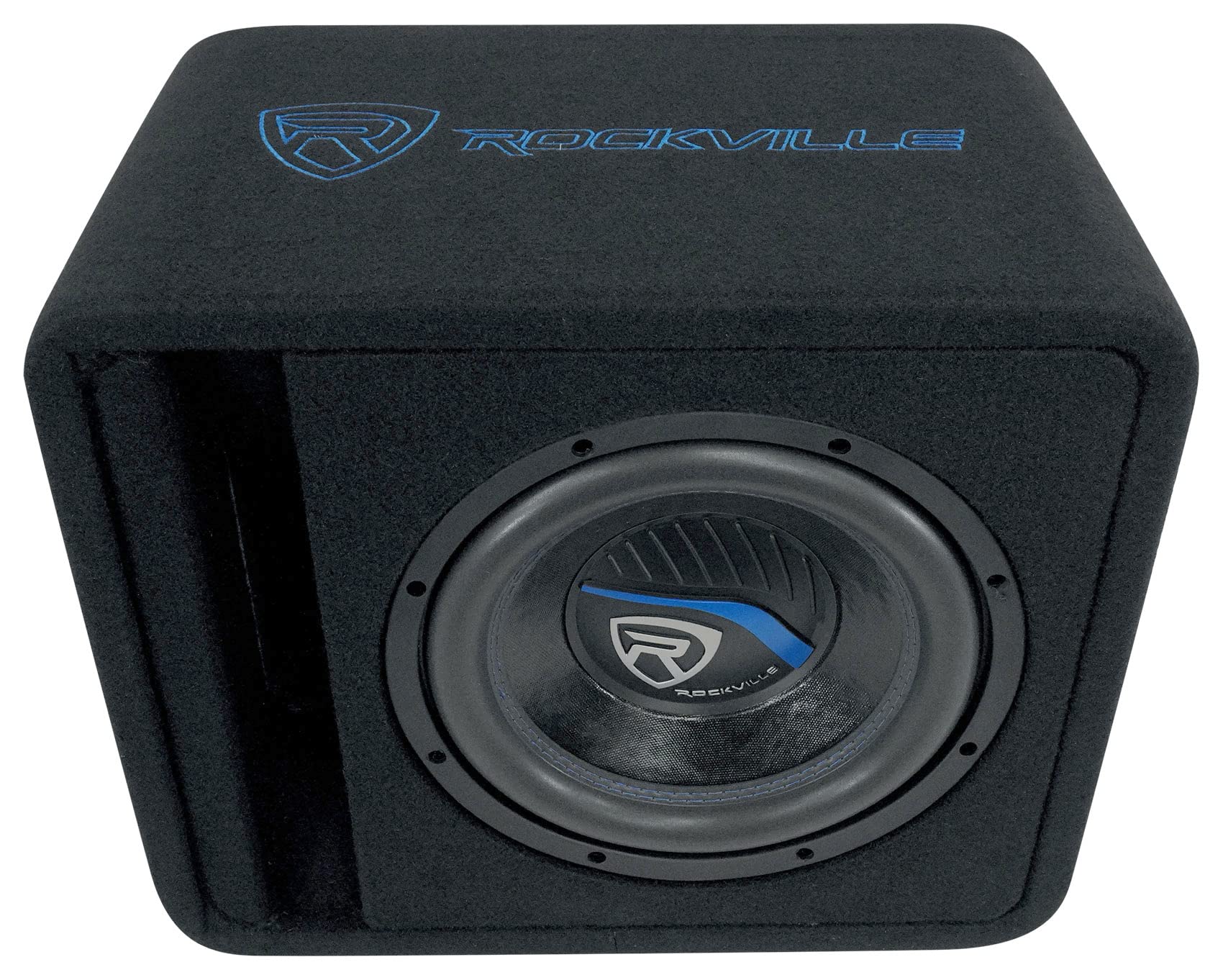 Rockville VS10K52 10" K5 1200w Car Subwoofer in Vented Sub Enclosure Box - 2 Ohm