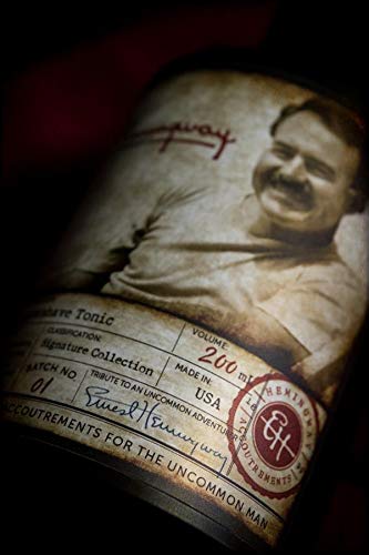 SohefaAftershave Tonic - Post Shave Tonic and After Shave - Soothing with Hemingway Accoutrements Signature Scent