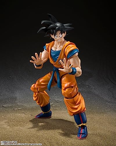 TAMASHII NATIONS - Dragon Ball Super: Super Hero - Son Goku Super Hero, Bandai Spirits S.H.Figuarts Action Figure