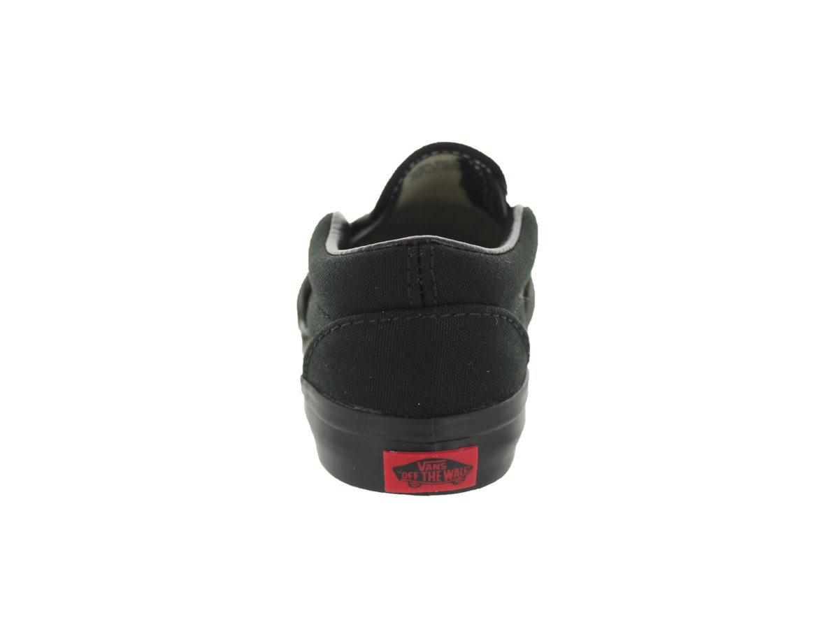 Vans Unisex CLASSIC SLIP-ON Sneakers, Black, 10 M US Toddler