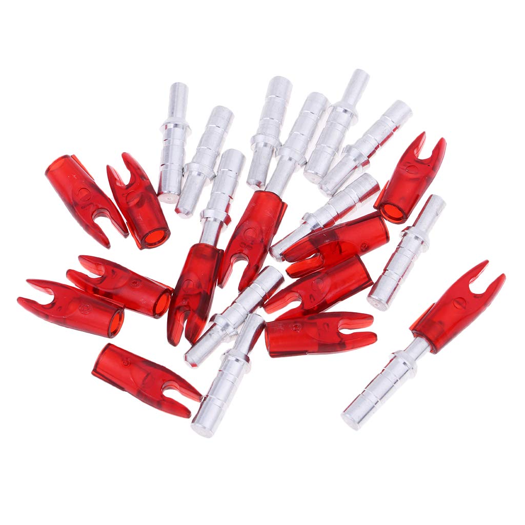 TOOYFUL 12pcs Colorful Plastic Precision Notches for Pin 4.2mm, Red