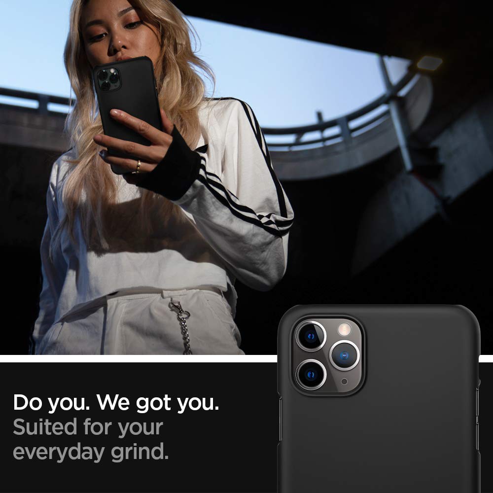Spigen Thin Fit Designed for Apple iPhone 11 Pro Max Case (2019) - Black
