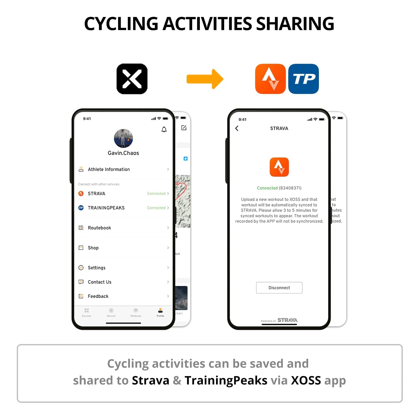 XOSS G+ GPS Bike Computer with Smart Cadence Sensor,ANT+ Bluetooth Cycling Computer, Wireless Bicycle Speedometer Odometer, Waterproof MTB Tracker Fits All Bikes