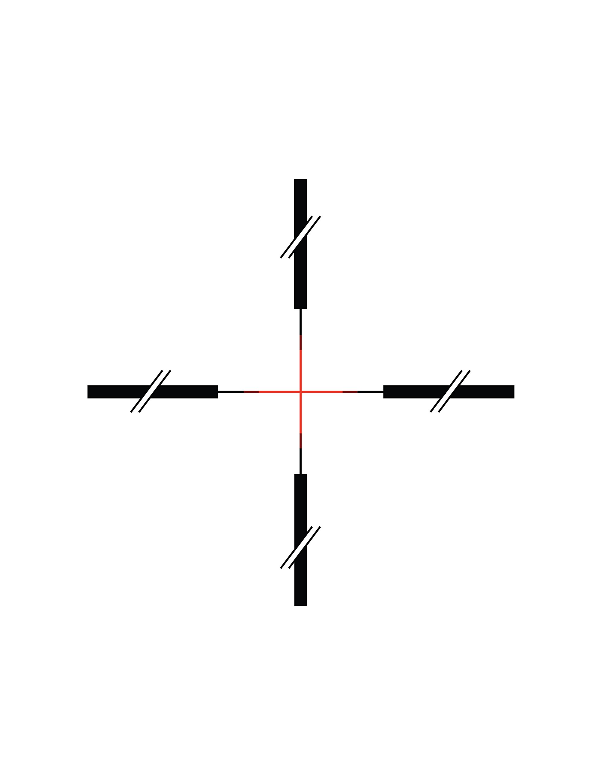 Trijicon ACOG 1.5 X 24 Scope Dual Illuminated Crosshair Reticle, Red