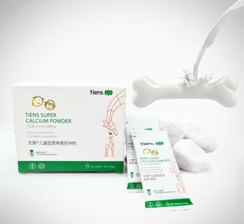Tiens Super Calcium Powder for Kids - Children's Calcium Supplement, Kid-Friendly Calcium Powder to Ensure Strong Bones