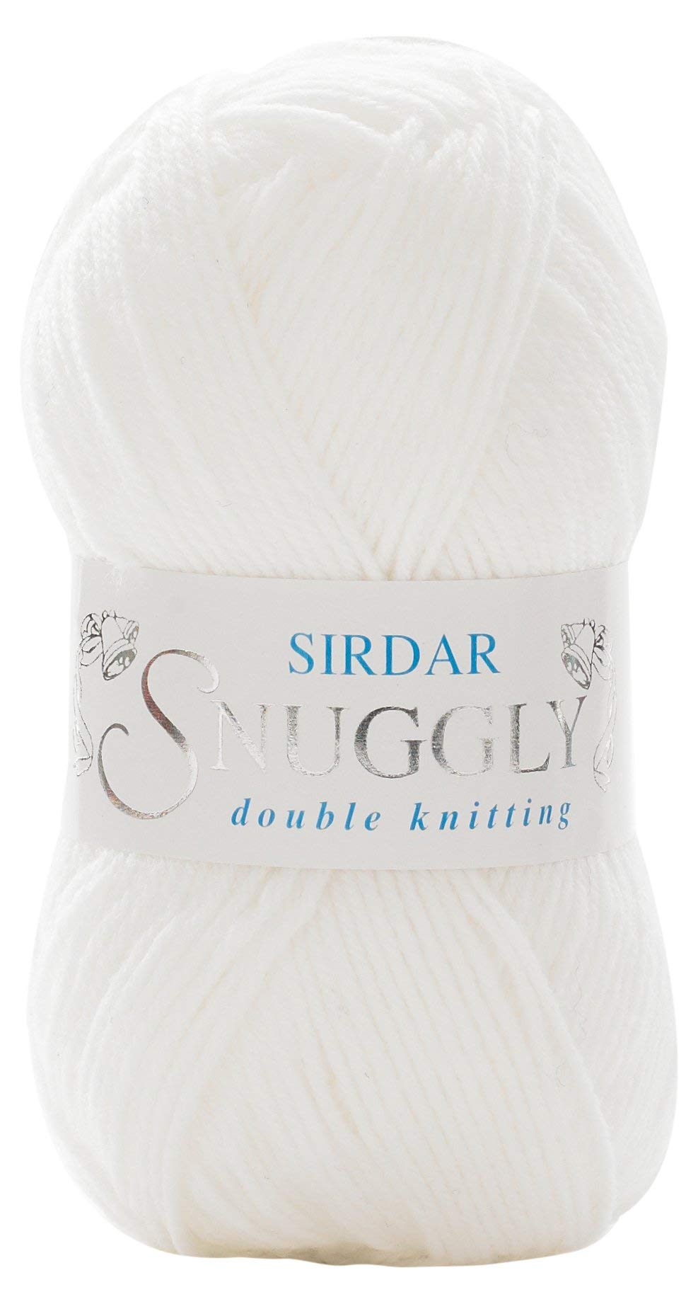 Sirdar Snuggly DK Double Knitting, White (251), 50g