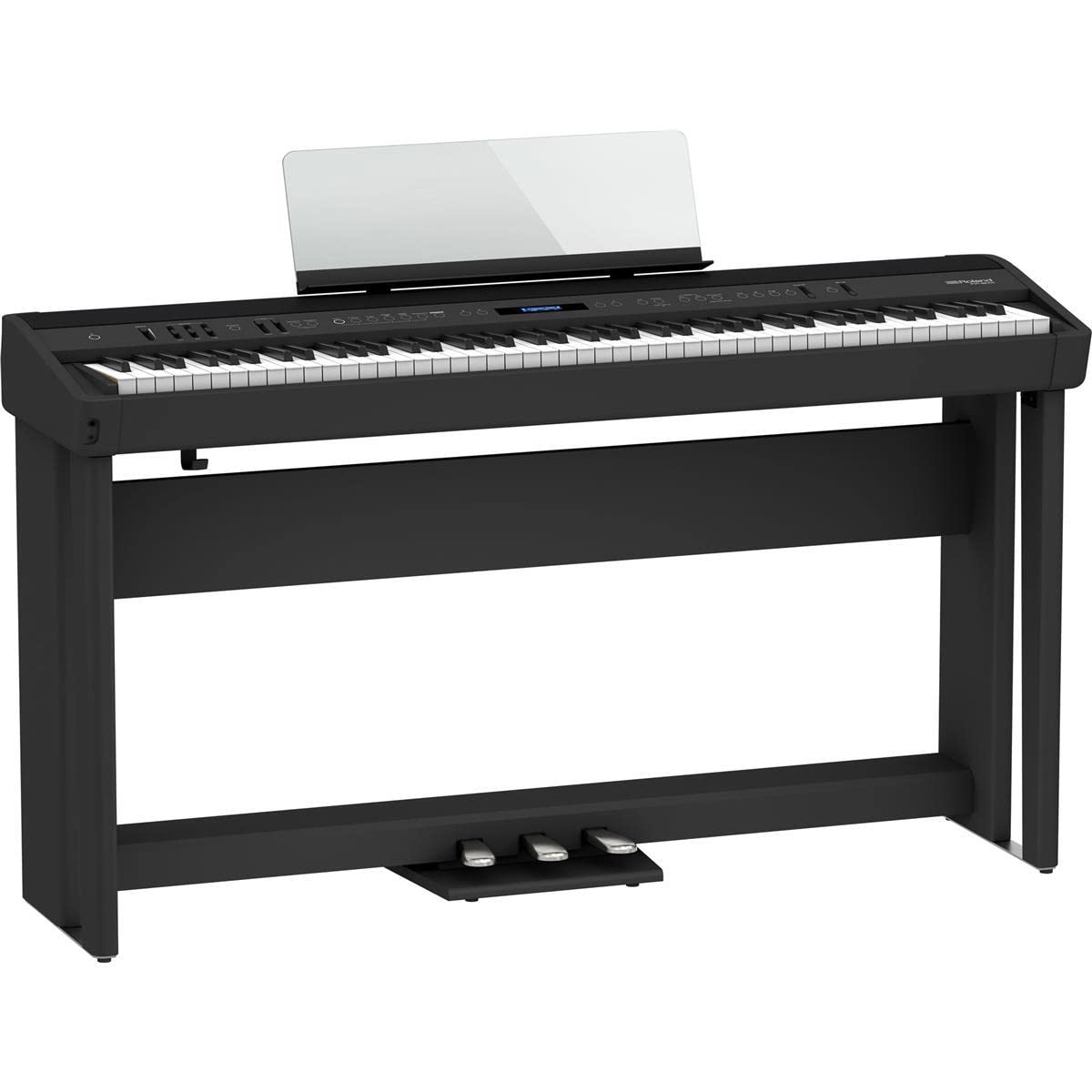 Roland, 88-Key FP-90X Portable Digital Piano with Premium Features and Built-in Powerful Amplifier and Stereo Speakers (FP-90X-BK)