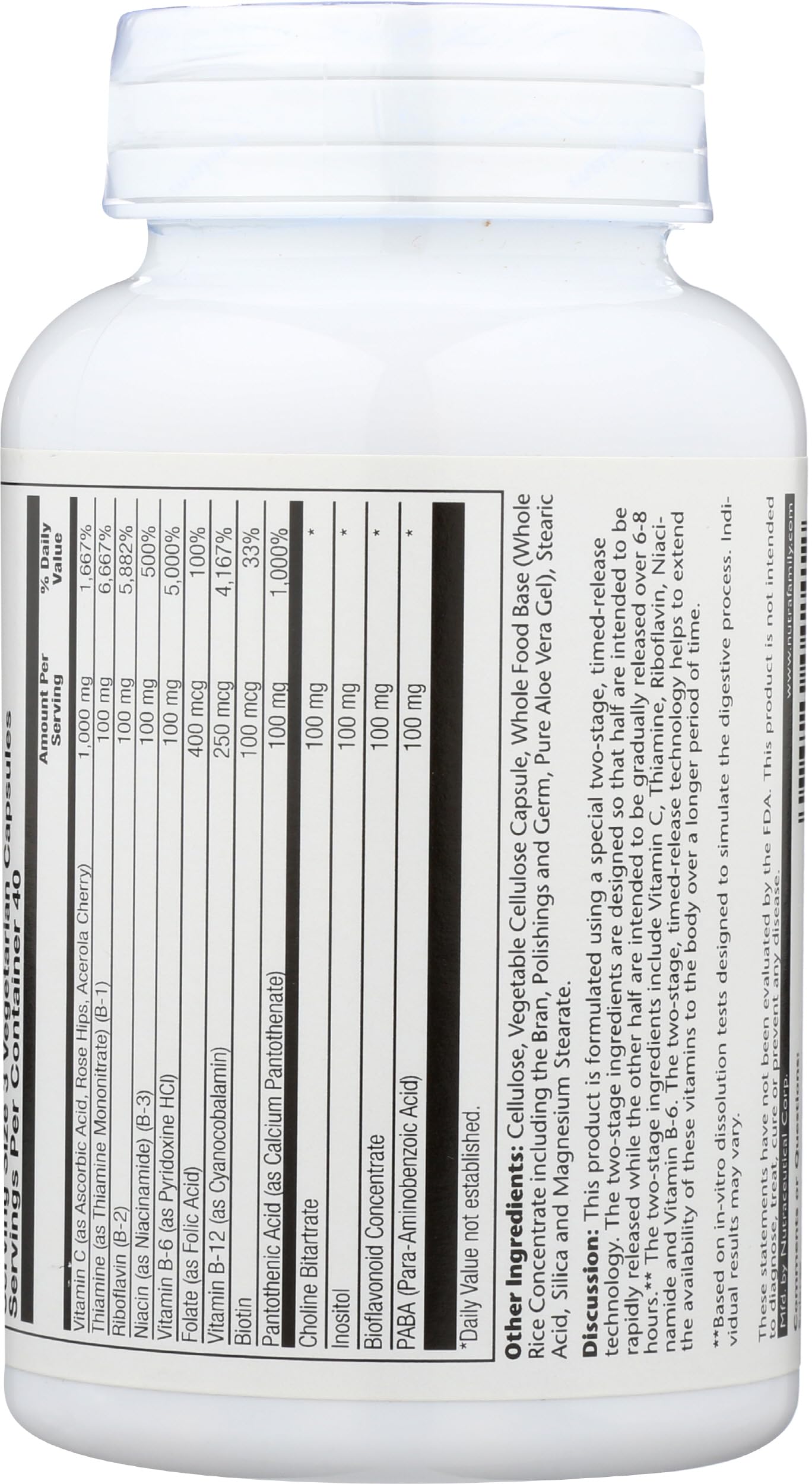 SOLARAY TwoStage Mega-B-Stress, 120 CT