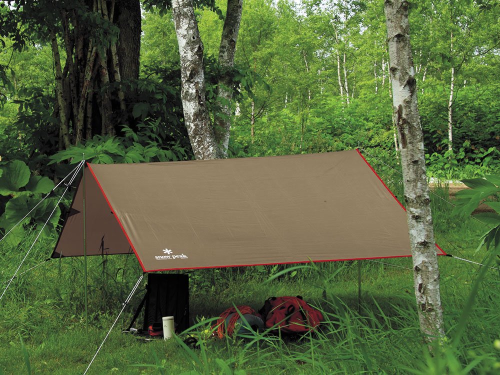 Snow Peak Light Tarp Pole (Set of 2), 125cm