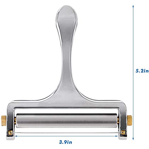 YERZ Multi-Function Non Stick Adjustable Zinc Alloy Sharp Kitchen Baking Cheese Grater, Butter Slicer, Baking Tool, Kitchen Gadget