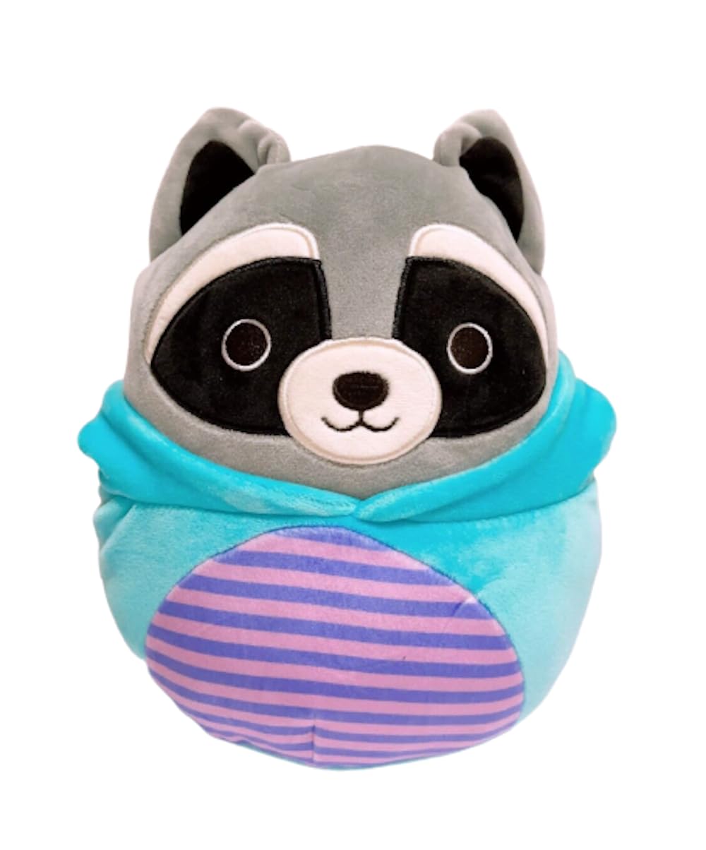 Squishmallows Hoodie Squad 5" Rocky The Racoon in Monster Costume Plush Doll