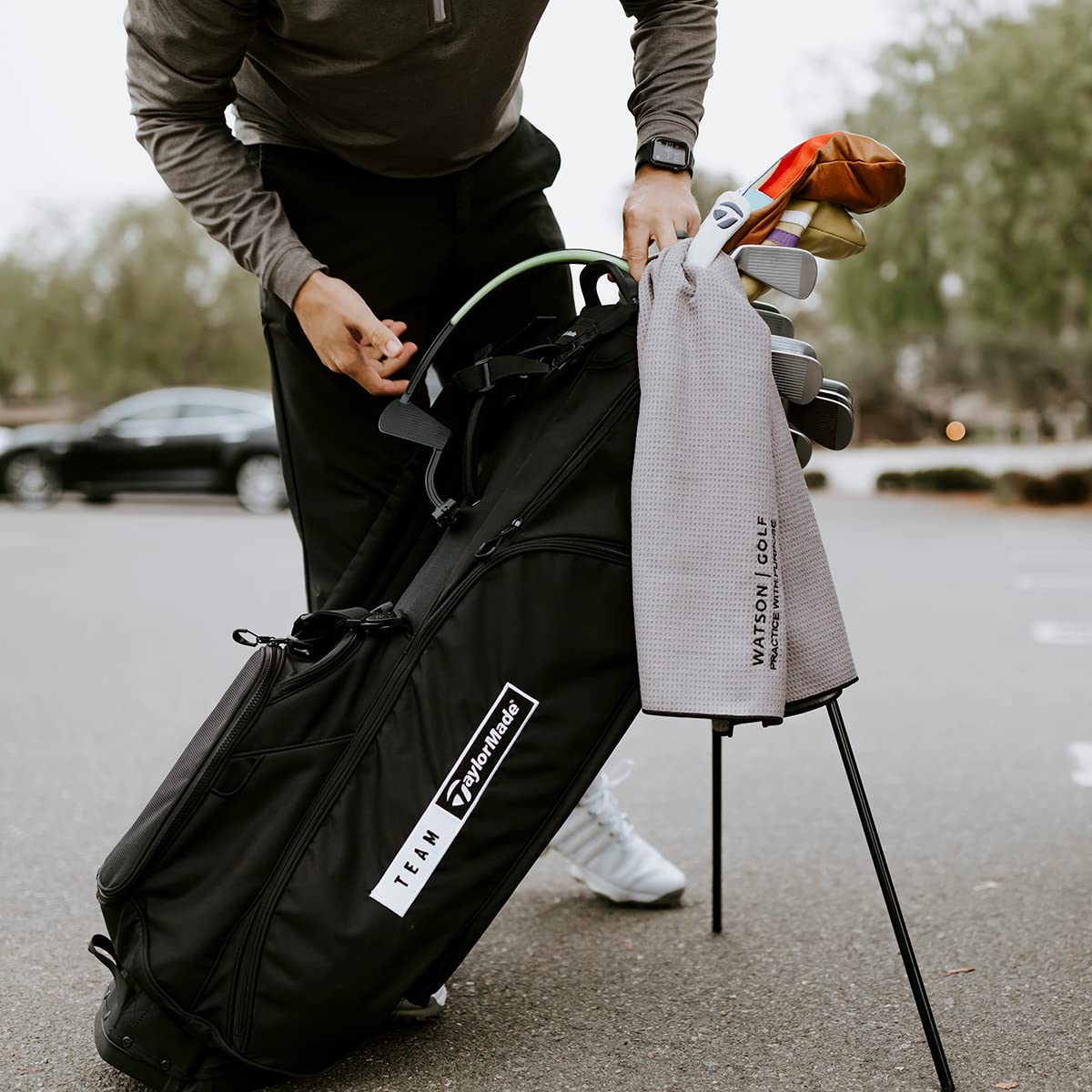 theHANGER Golf Training Aid for Right Handed Golfers, Golf Swing Aid Helps with Clubface Awareness, Swing Plane, and Proper Impact