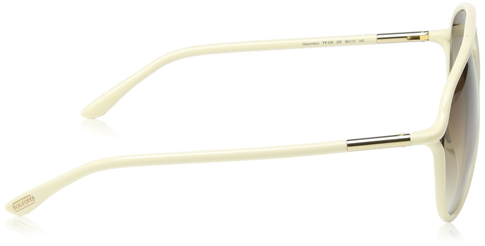 Tom Ford Women's Maximillion Sunglasses, Ivory