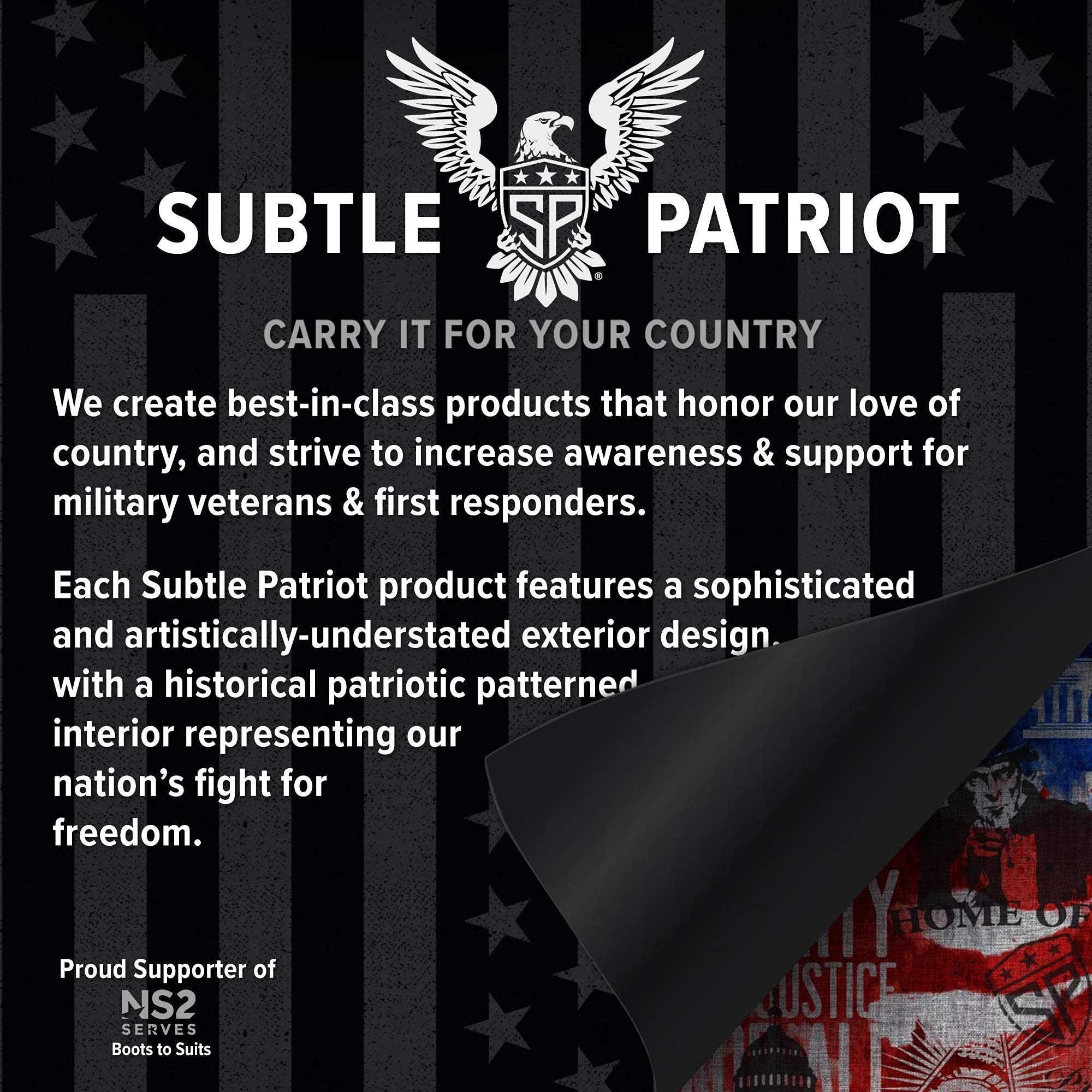 Subtle Patriot Putter Golf Club Head Cover (Patriot)