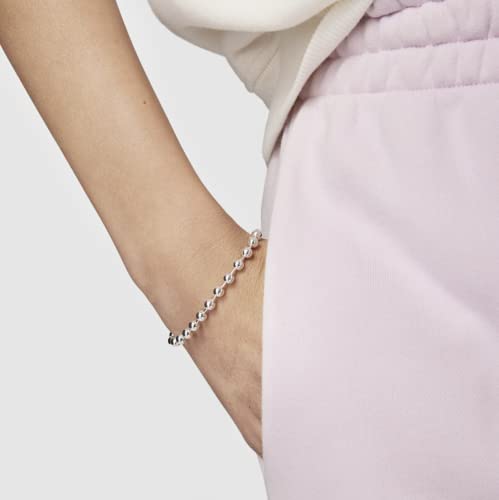 TOUS Sterling Silver Bracelet for Women. Length: 5mm. x 18cm Basics Collection
