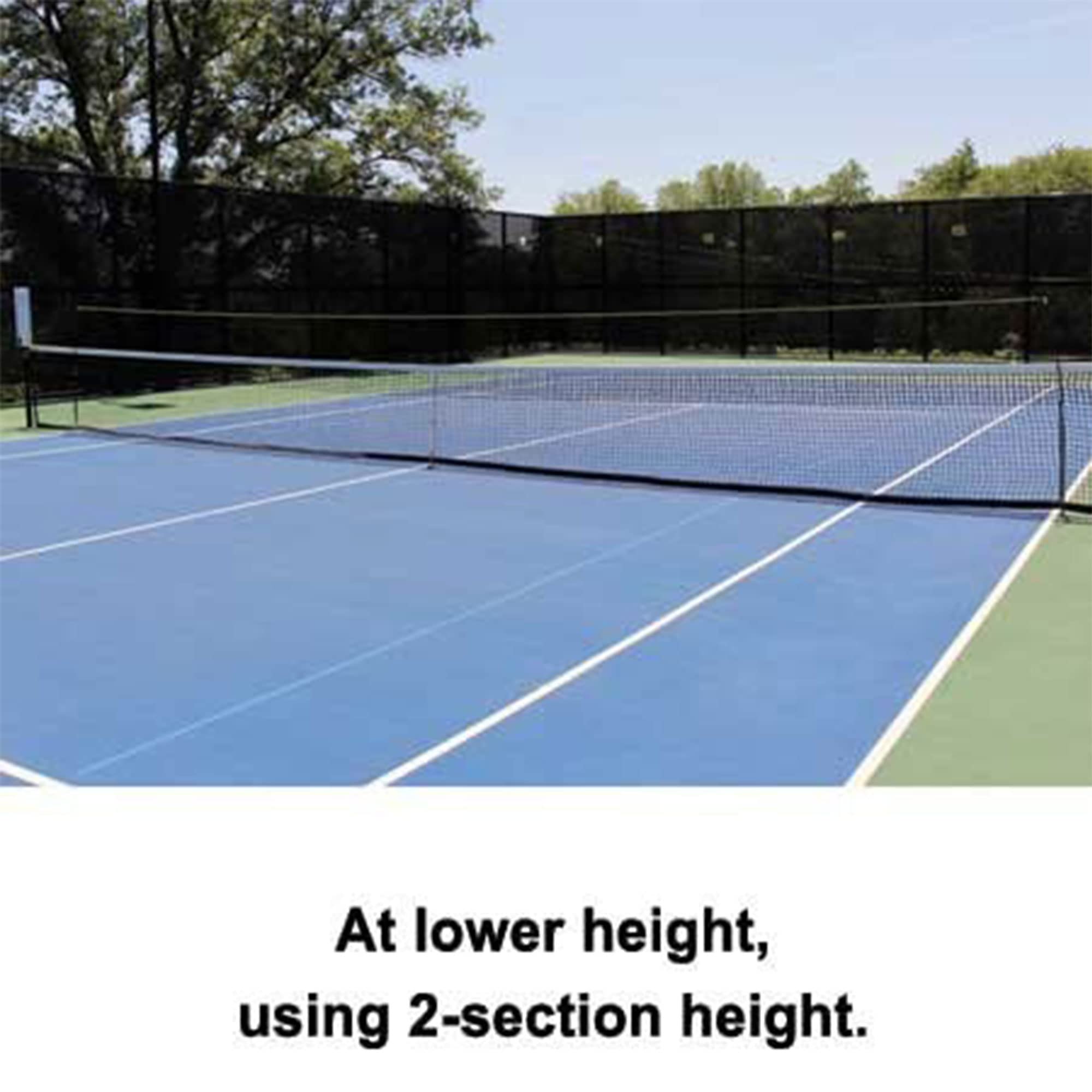 Travel Airzone Net - Tennis Training Aid | Ultra-Portable, Lightweight & Compact | Bag Included | Adjust up to 8 Ft | Quick & Easy Assembly No Tools Needed | Great for Players and Coaches
