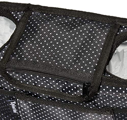 Xplorini Universal Stroller Organizer with Insulated Cup Holders Baby Jogger Organizer Parent Console