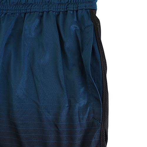 Under Armour Men's MK1 Short Fade novelty, Techno Teal (489)/Black, X-Large