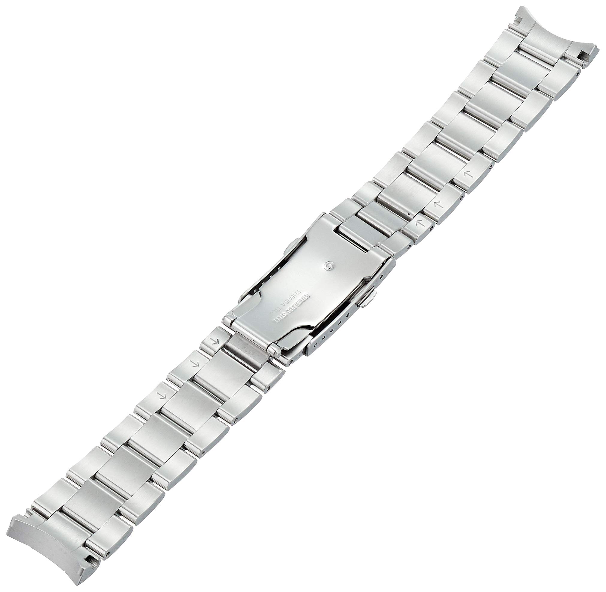 Tissot unisex-adult Stainless Steel Watch Strap Silver T605043484