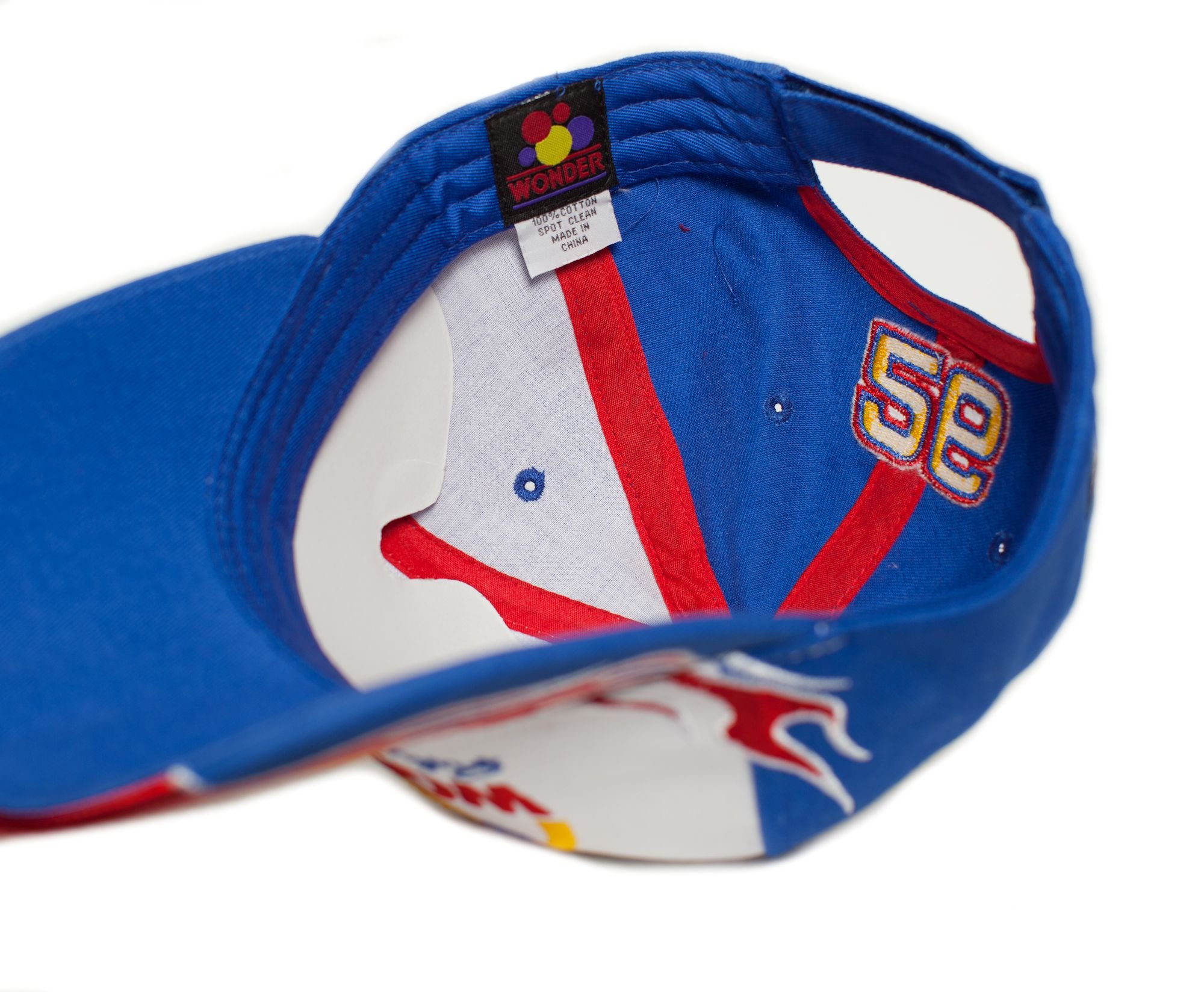 Wonder Bread Unisex-Adult Talladega Nights Ricky Bobby Cap -One-Size Multi