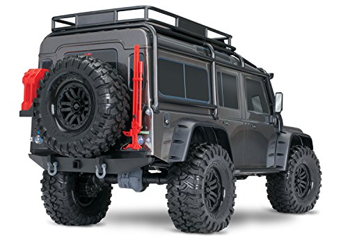 Traxxas 1/10 Scale TRX-4 Scale and Trail Crawler with 2.4GHz TQi Radio, Silver