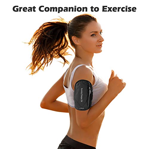 Simptech Running Phone Armband, Sweatproof Workout Phone Holder Fits iPhone 14/13/Pro Max/Plus/Mini/12/11/SE/XR