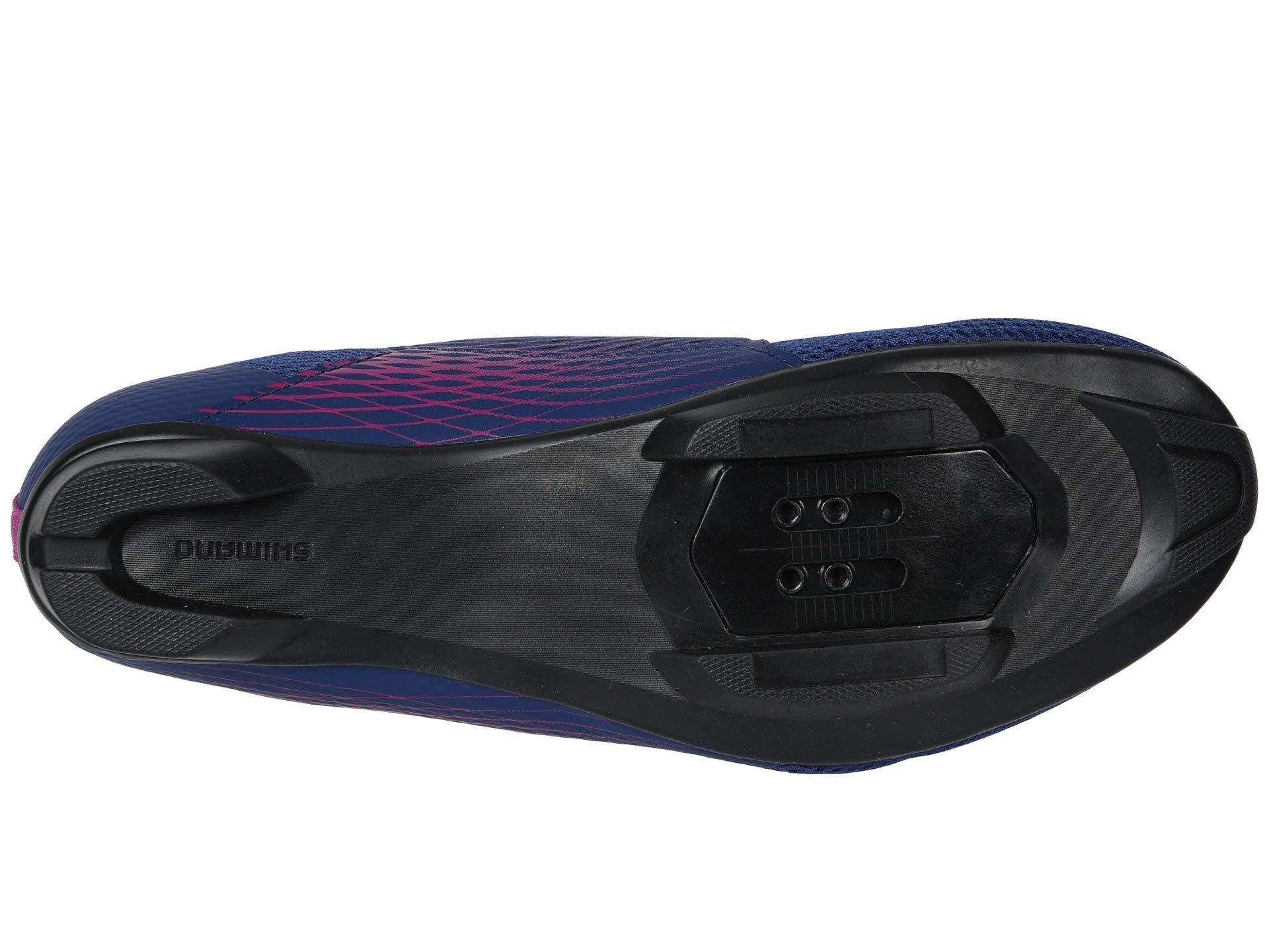 SHIMANO SH-IC500W Women's High Performance Indoor Cycling Shoe, Purple, 8 (EU 40)