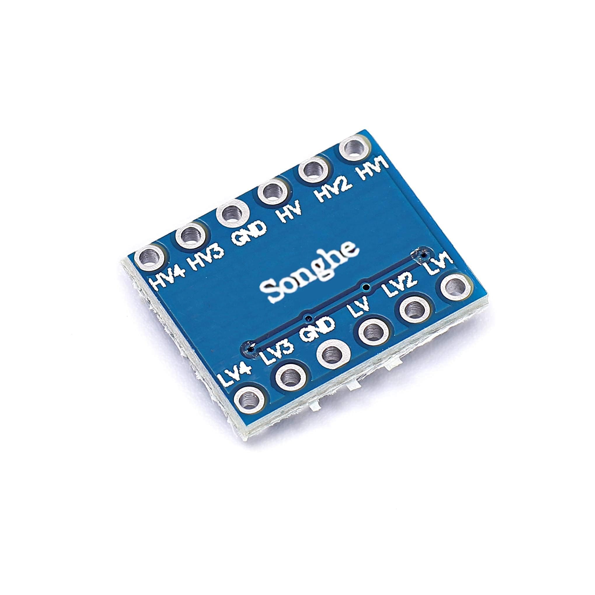 Songhe 4 Channels IIC I2C Logic Level Converter Bi-Directional Module 3.3V to 5V Shifter for Arduino Green Board 10PCS
