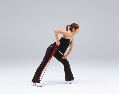 TOEI Light H-7417R Exercise Tube, Red, 0.3 inches (8.5 mm), Length 5.7 inches (145 cm), Thickness 0.3 inches (8.5 mm)