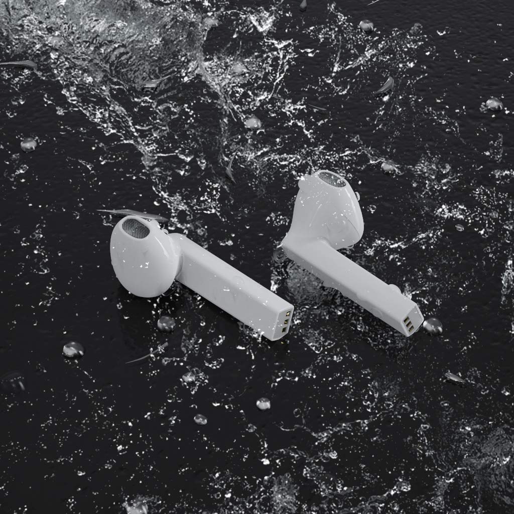 Wireless Earbuds Bluetooth 5.0 Headphones with Digital Intelligence LED Display Charging Case, 35Hrs Playtime Stereo Sound, IPX5 Waterproof, Headsets with Built-in Microphone for Sports, Work, Home