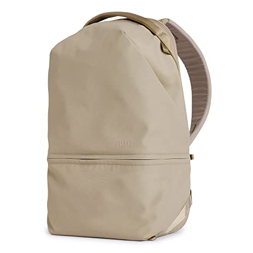 Urth Arkose 20L Backpack β 15β Laptop Bag, Weatherproof + Recycled (Beige)